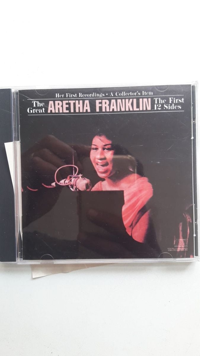 Cd Original Importado - The Great Aretha Franklin The First 12 Sides | Item de Música Usado ...