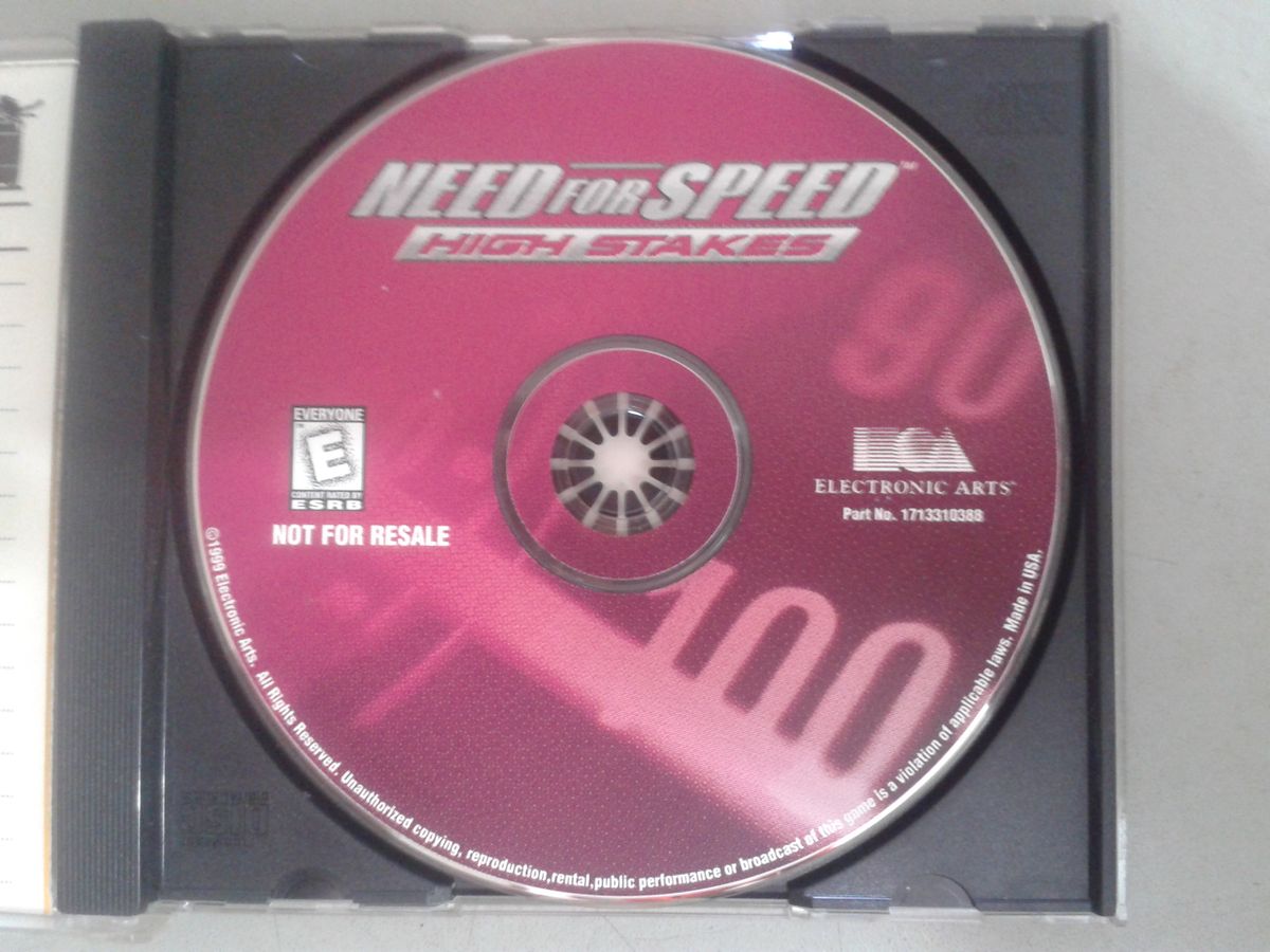 Cd Original Raro: Game Antigo / Need For Speed # Impecável # Muito Novo ...
