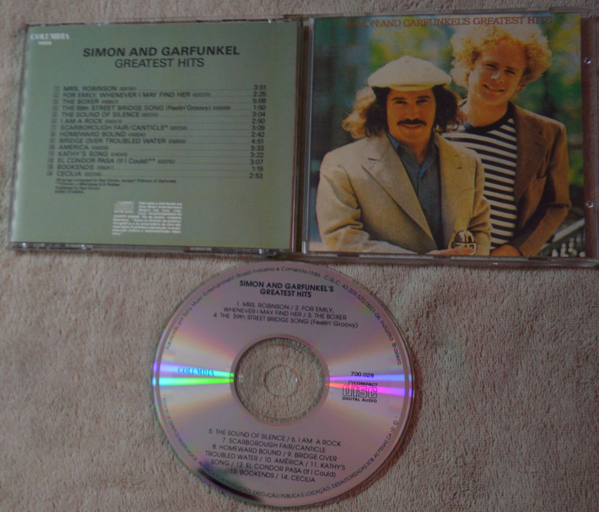Cd Original Simon And Garfunkel´s - Greatest Hits | Item de Música ...