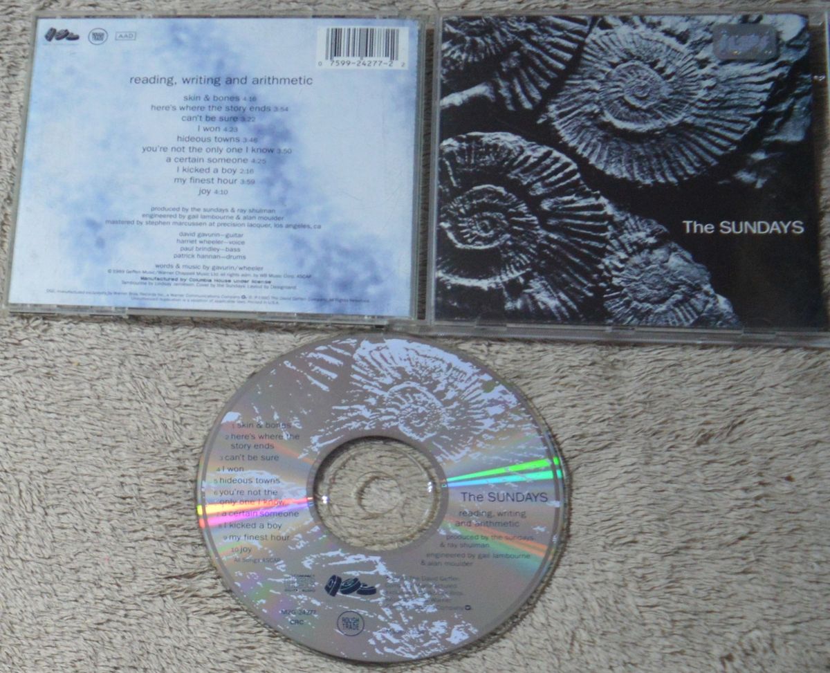 Cd Original The Sundays Reading, Writing And Arithmetic (importado ...