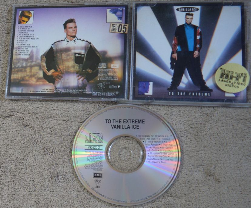 Cd Original Vanilla Ice To The Extreme | Item de Música Usado 79475469 ...