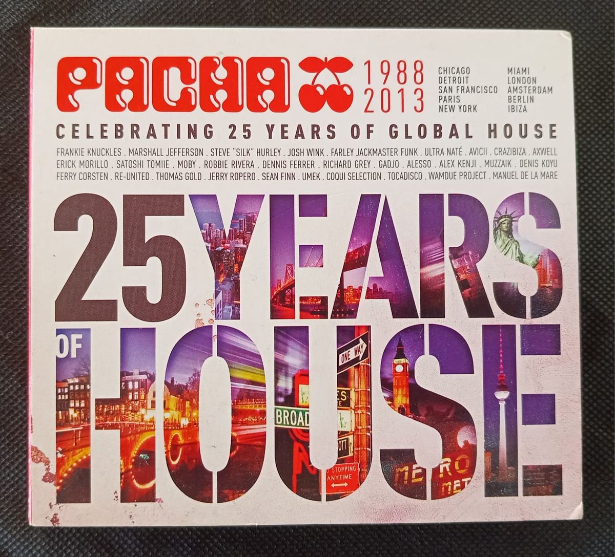 Cd Pacha 1988-2013 - 25 Years - Vários Artistas. Box com 3 Cds | Item ...