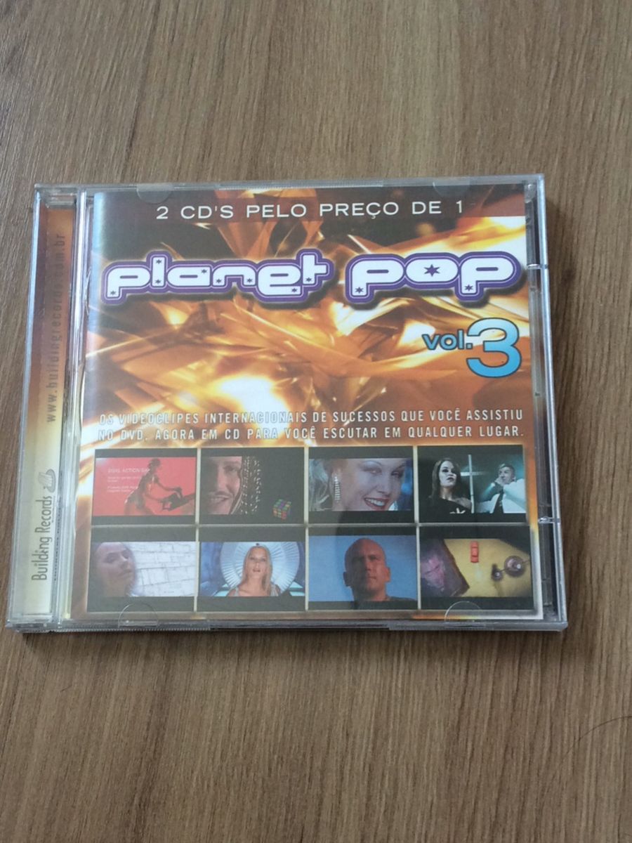 Cd Planet Pop 3 | Item de Música Building Records Usado 42291408 | enjoei