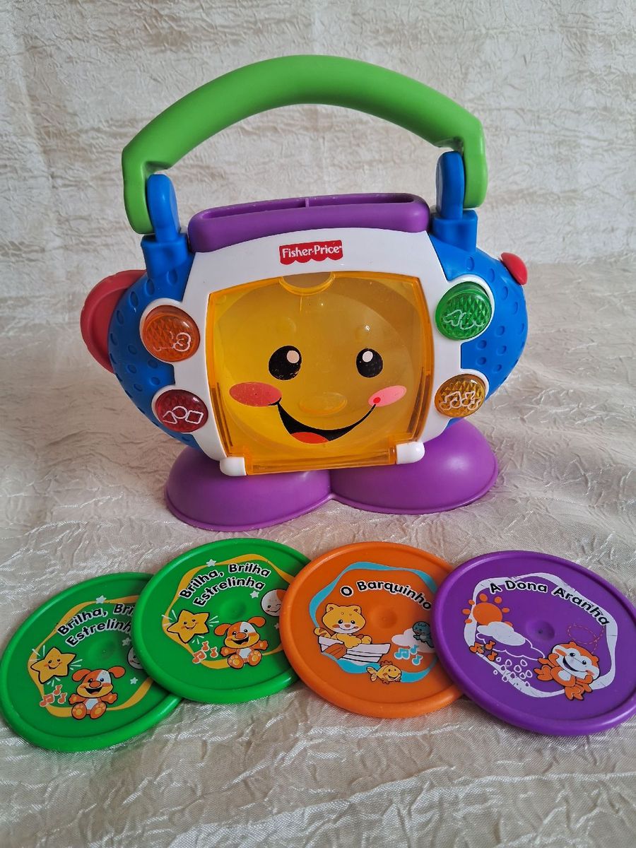 Cd Player - Fisher Price | Brinquedo para Bebês Fisher Price Usado ...