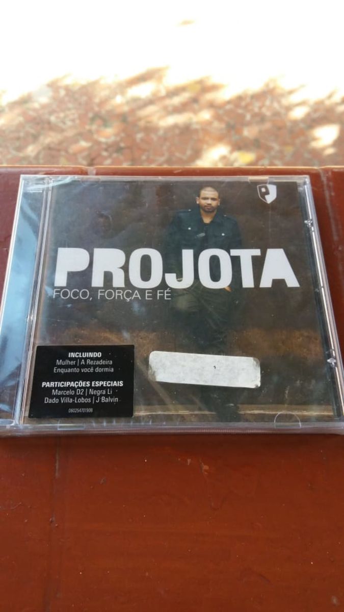 Cd Projota - Foco, Força e Fé | Item de Música Universal Music Nunca ...