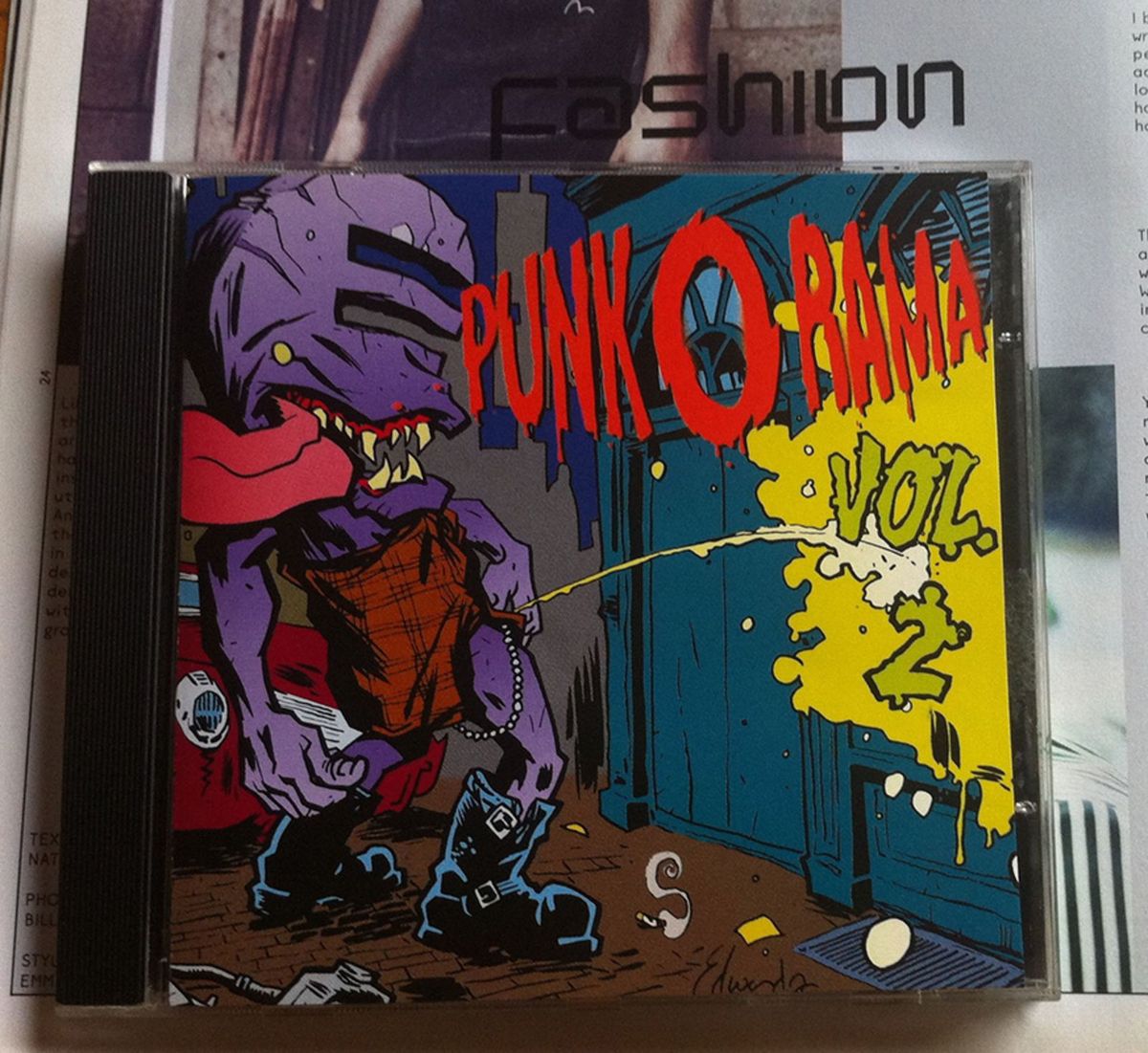 Cd Punk-o-rama Vol. 2 | Item de Música Punk Usado 16771948 | enjoei