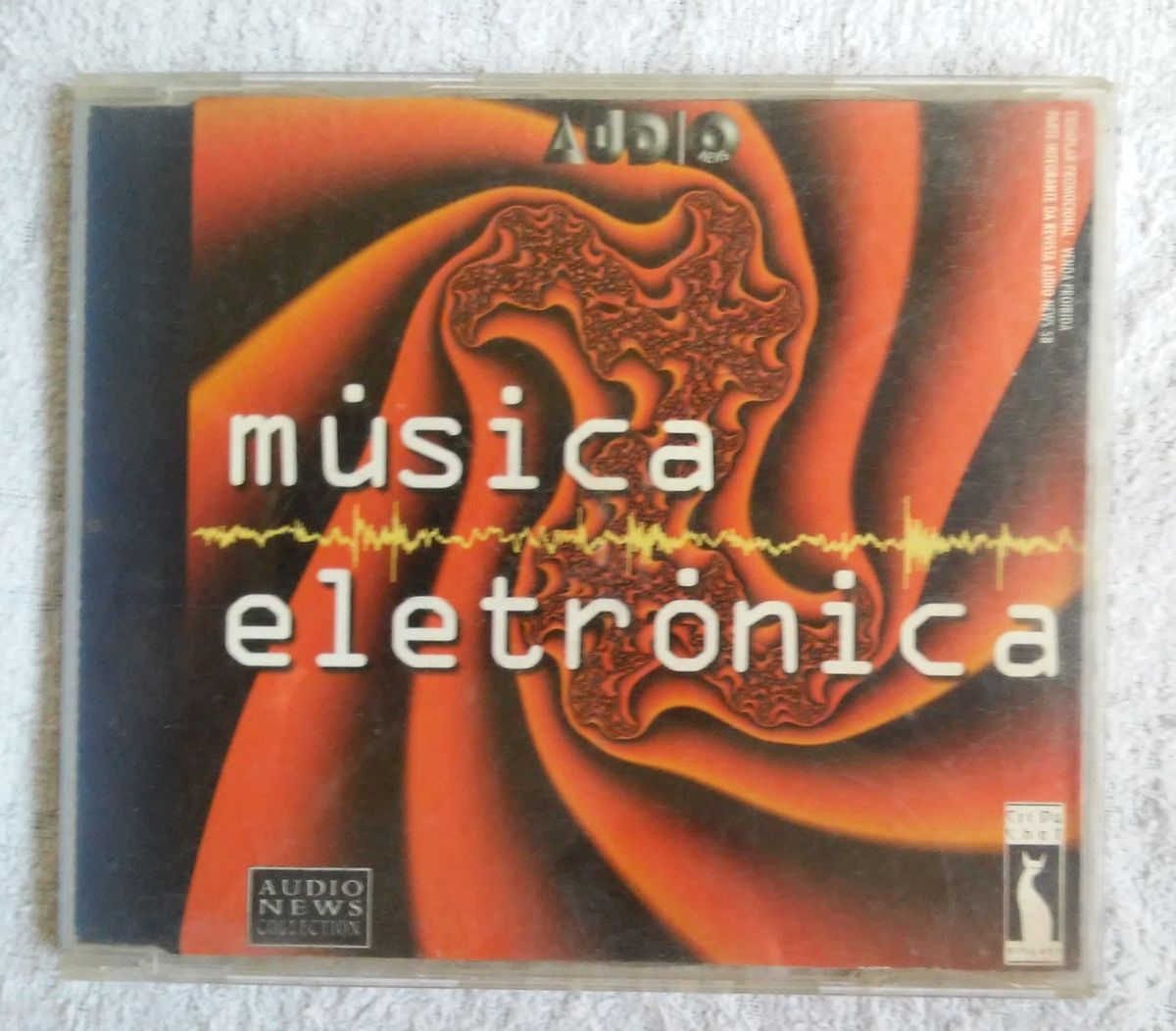Cd Raro Musica Eletrônica Antiga Audio News Collection 27 Ano 1995