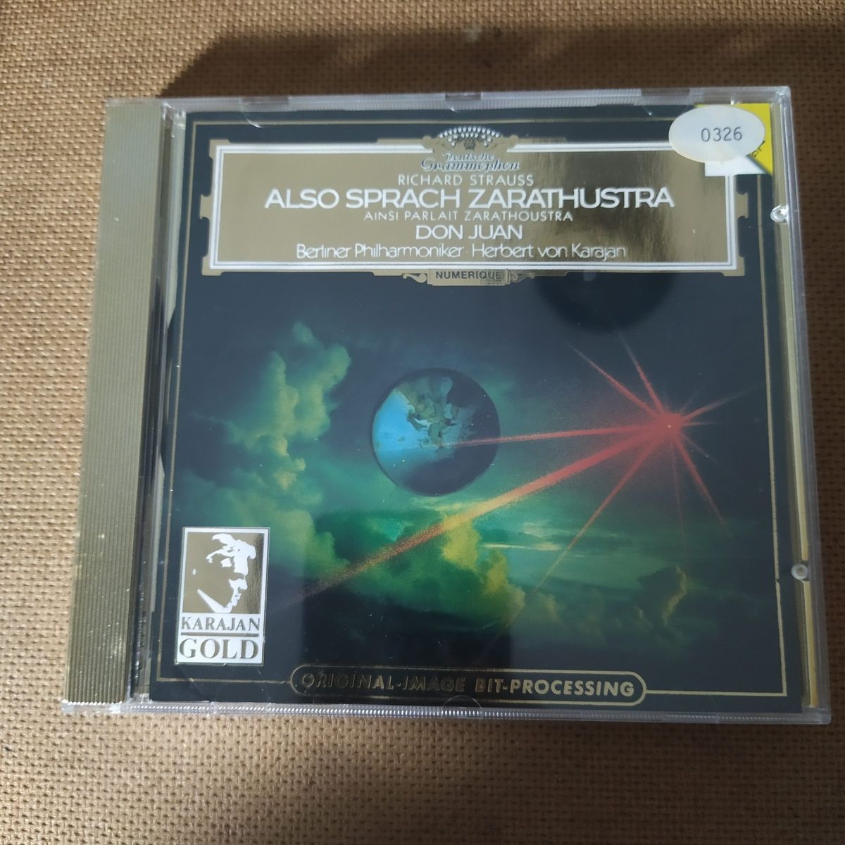 Cd Richard Strauss - Also Sprach Zarathustra - Berliner Philharmoniker - Herbert Von Karajan ...