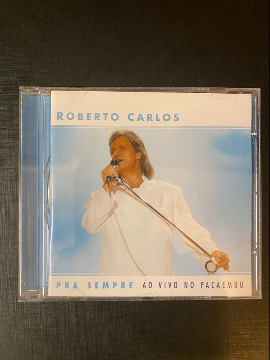 Cd Roberto Carlos - Pra Sempre - Ao Vivo No Pacaembú | Item de Música ...