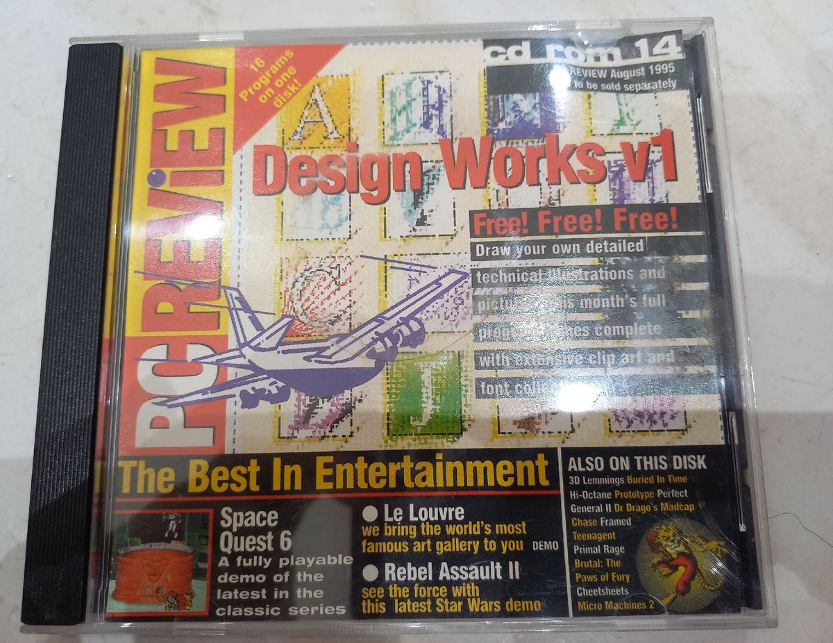 Cd Rom para Pc Review Design Works V1 | Livro Usado 69443198 | enjoei