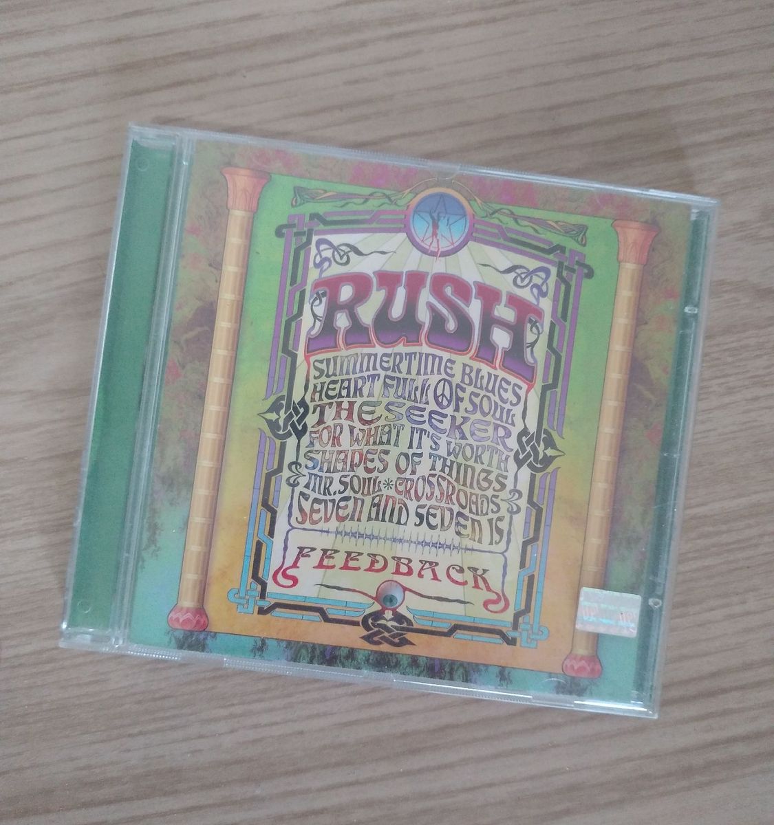 Cd Rush - Feedback | Item de Música Usado 64858070 | enjoei