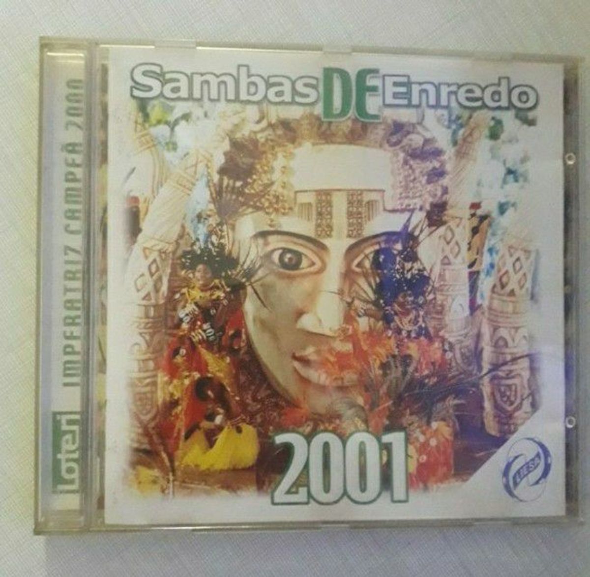 Cd "sambas de Enredo Carnaval 2001" Original Usado | Item de Música Cd "Sambas De Enredo ...