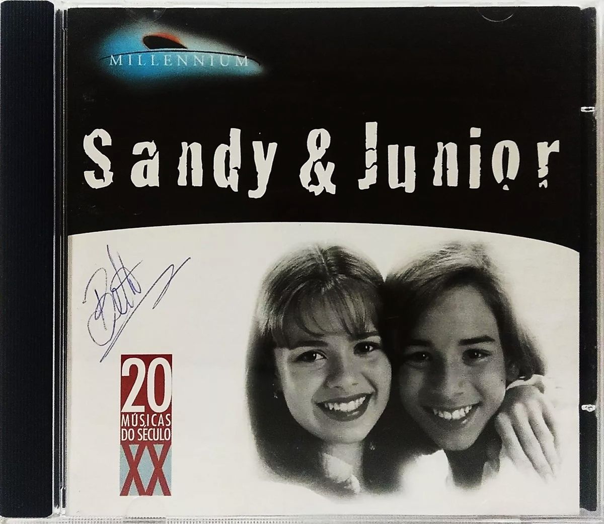 Cd Sandy e Júnior Jr - Millennium: 20 Músicas do Século Xx ( Grandes ...