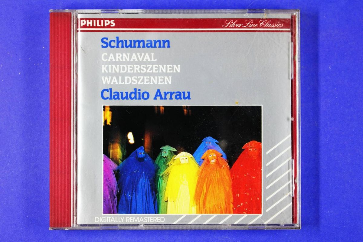 Cd . Schumann . Carnaval . Claudio Arrau . Philips Silver Line Classics ...