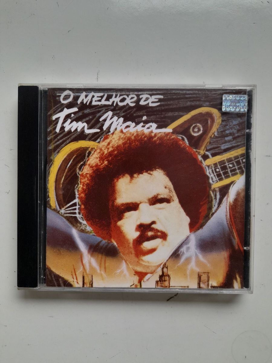 Cd Seminovo do Cantor ( Tim Maia- O Melhor ) | Item de Música Cd Usado ...