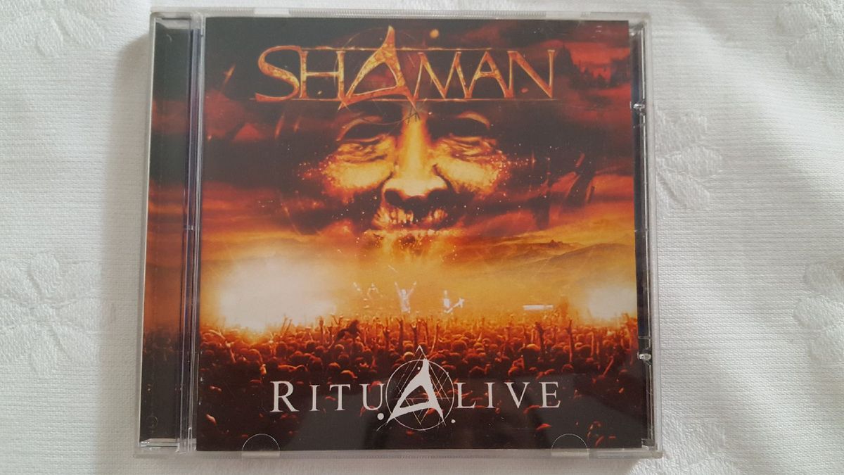 Cd Shaman Ritualive Original Perfeito Estado ( Usado ) | Item de Música ...