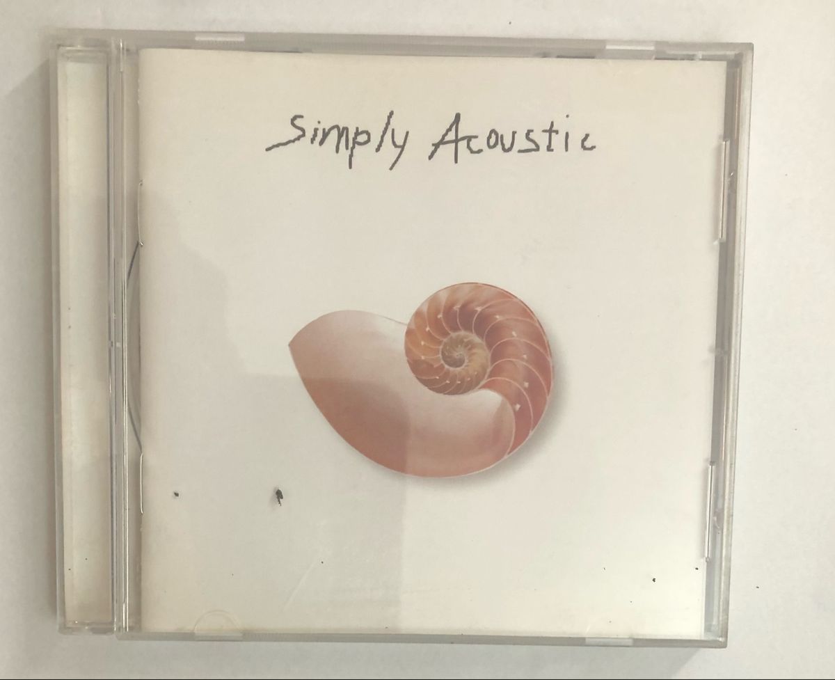 Cd - Simply Acoustic | Item de Música Cd Nunca Usado 82497071 | enjoei
