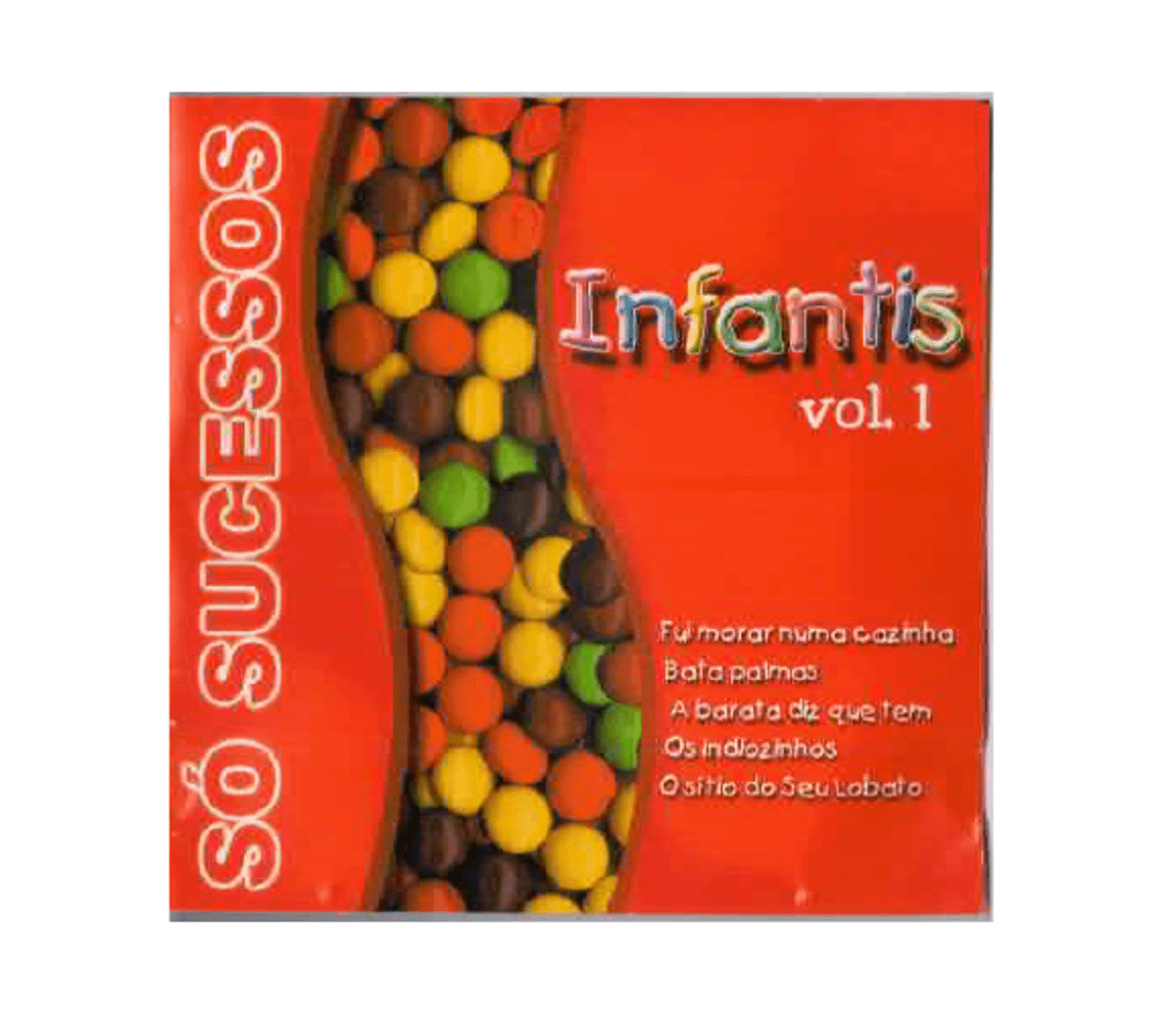 Cd Só Sucessos Infantis Volume 1 | Item de Música Usado 80006825 | enjoei