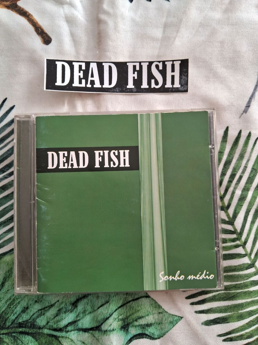 Cd Sonho Médio da Banda Dead Fish Primeira Prensagem | Item de Música Hardcore Usado 94076561 ...