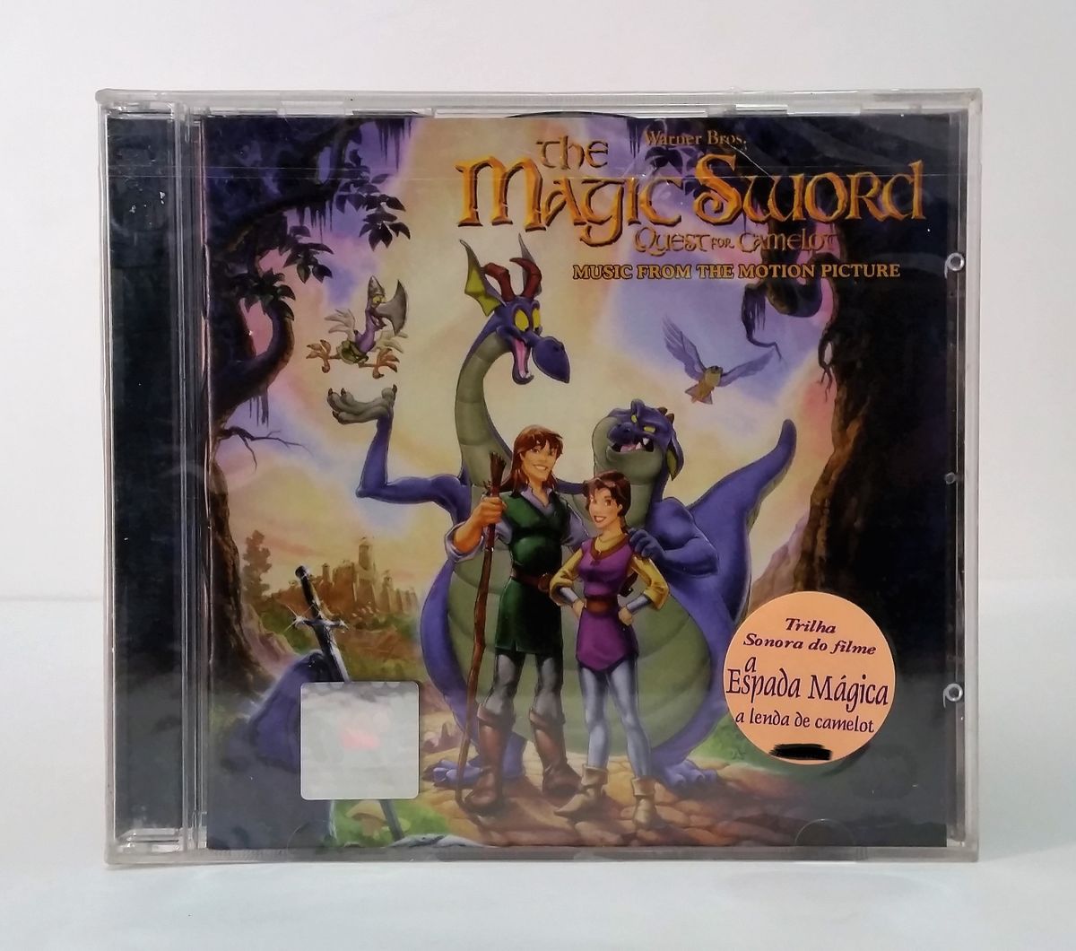 Cd Soundtrack The Magic Sword Quest For Camelot a Espada Mágica a Lenda ...