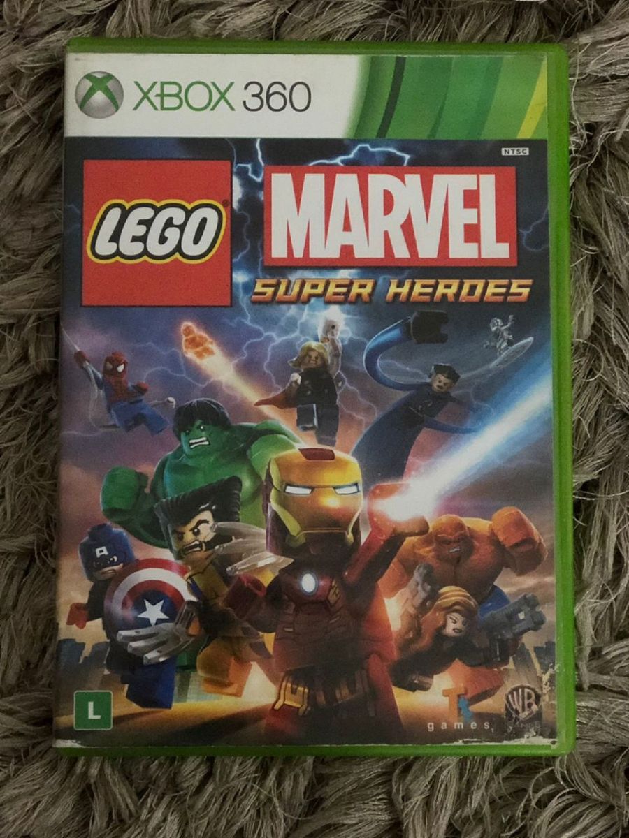 Cd Super Heroes da Marvel Lego Xbox 360 | Jogo de Computador Xbox 360 ...
