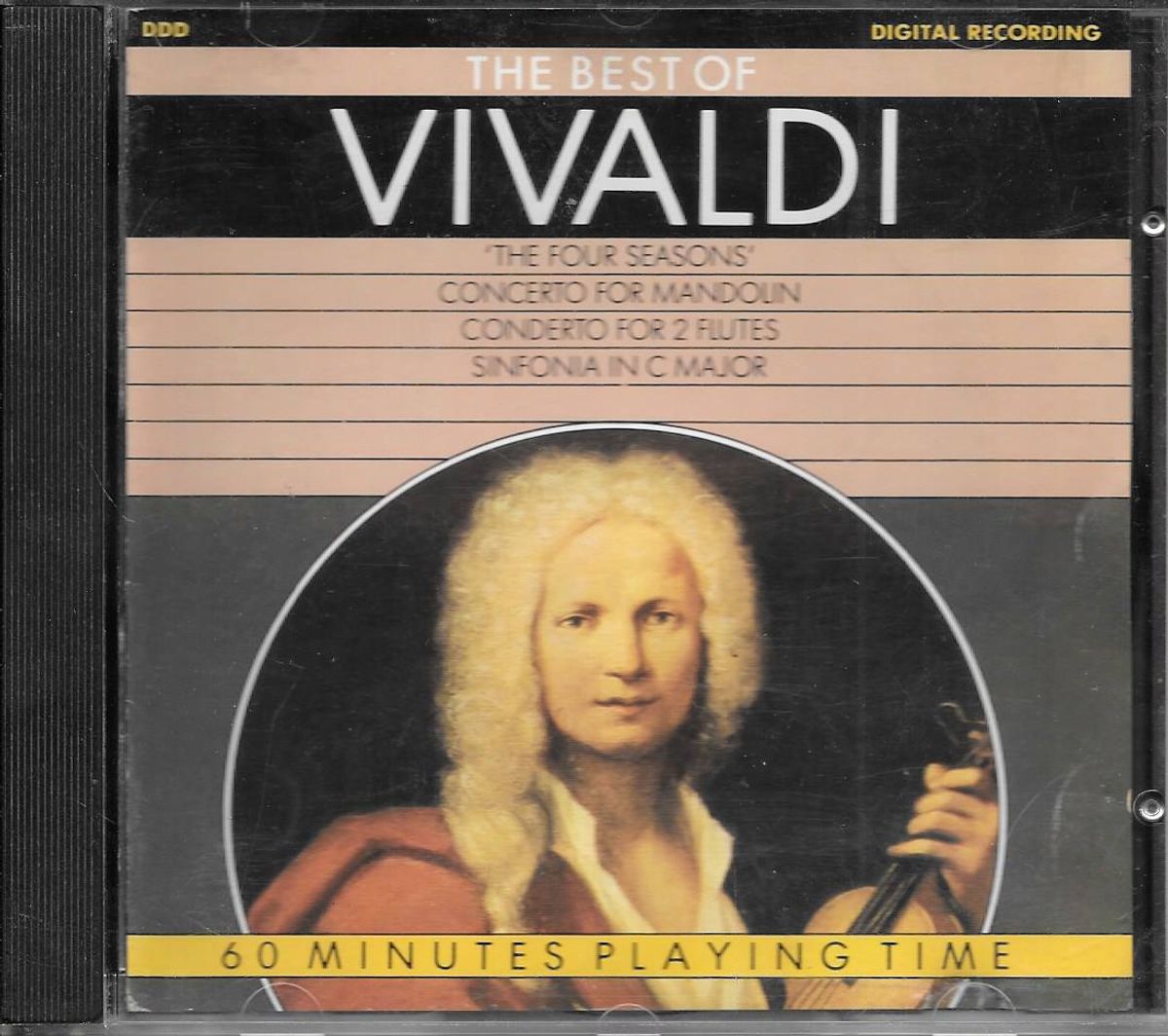 Cd: The Best Of Vivaldi | Item de Música Movieplay Usado 79107477 | enjoei