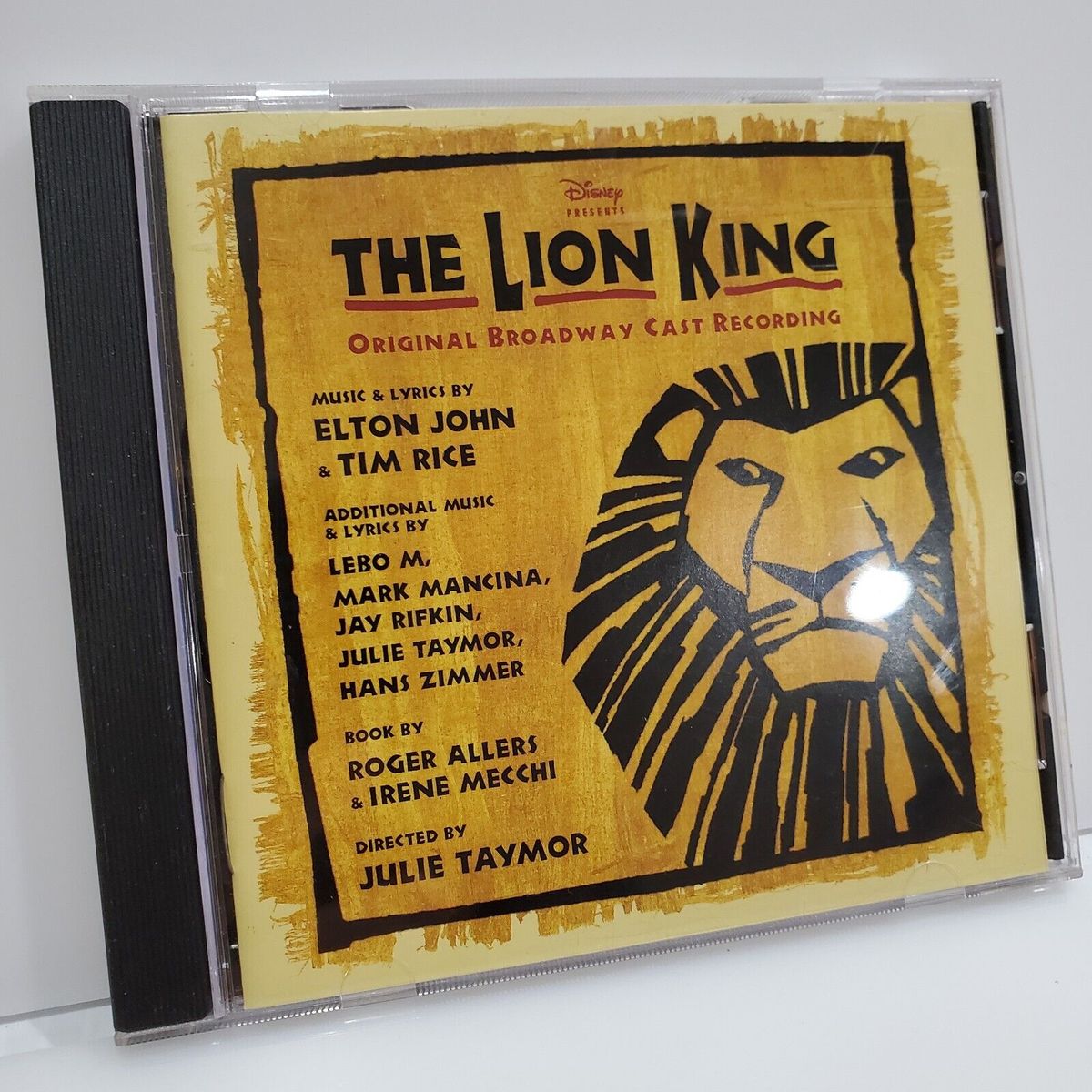 Cd-the Lion King-original Broadway Cast Recording-em Otimo Estado ...