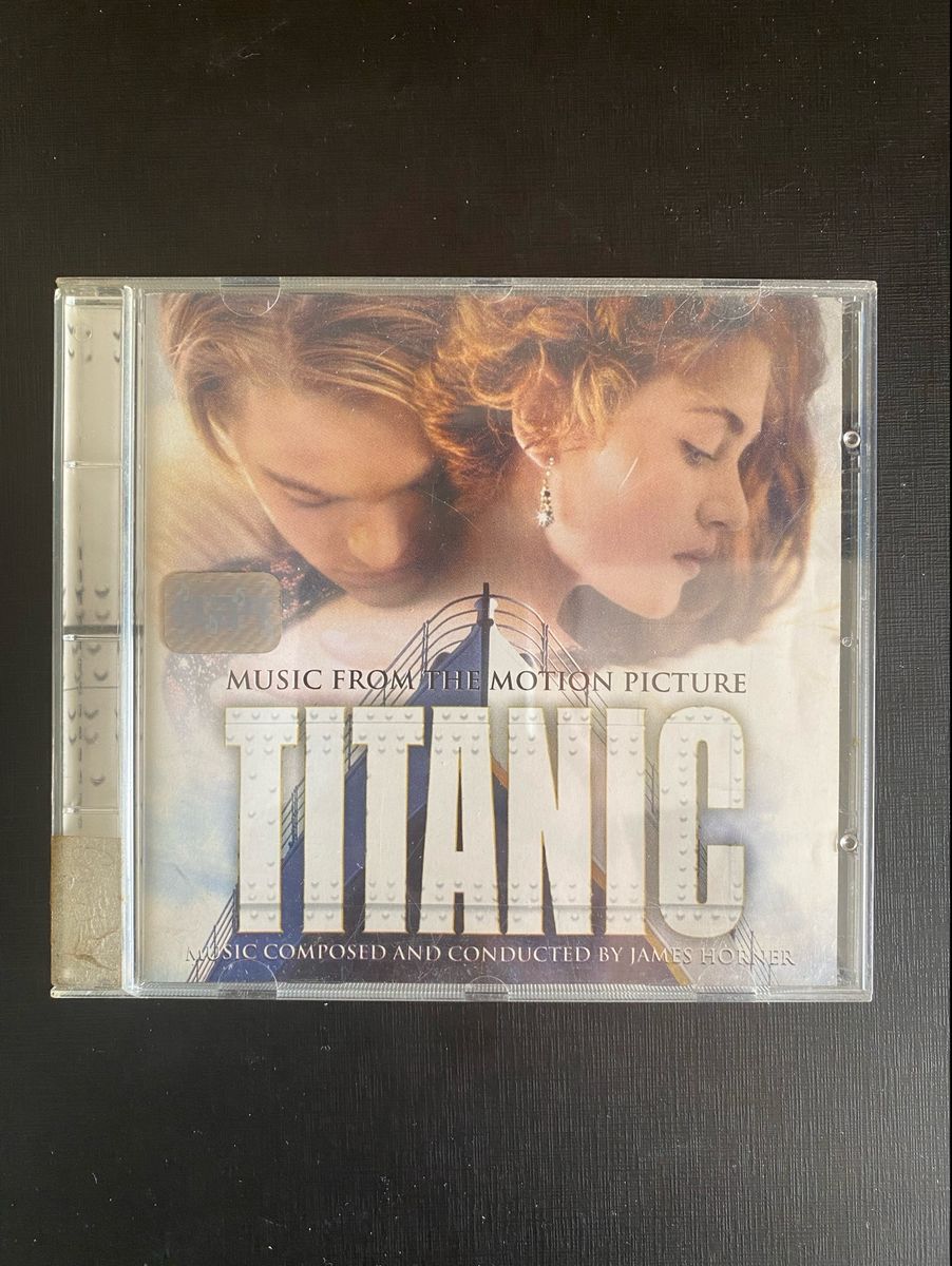 Cd Titanic - Music From The Motion Picture | Item de Papelaria Cd ...