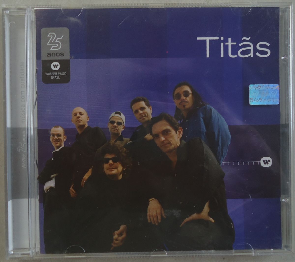 Cd Titãs 2002 Warner 25 Anos Cd Original Item De Música Warner