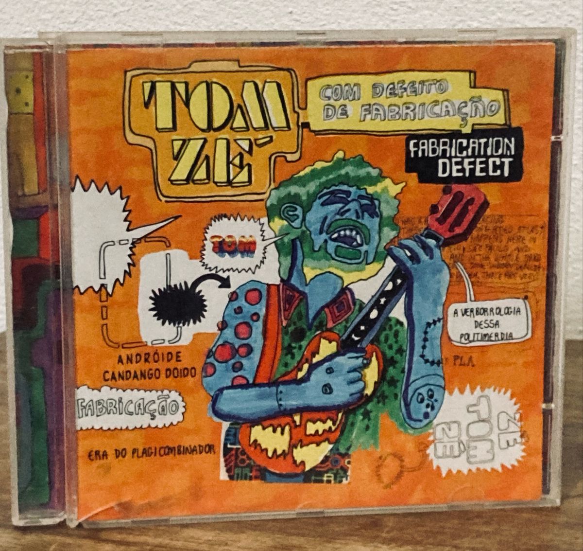 Cd Tom Ze Com Defeito De Fabricação Item De Música Usado 72956493