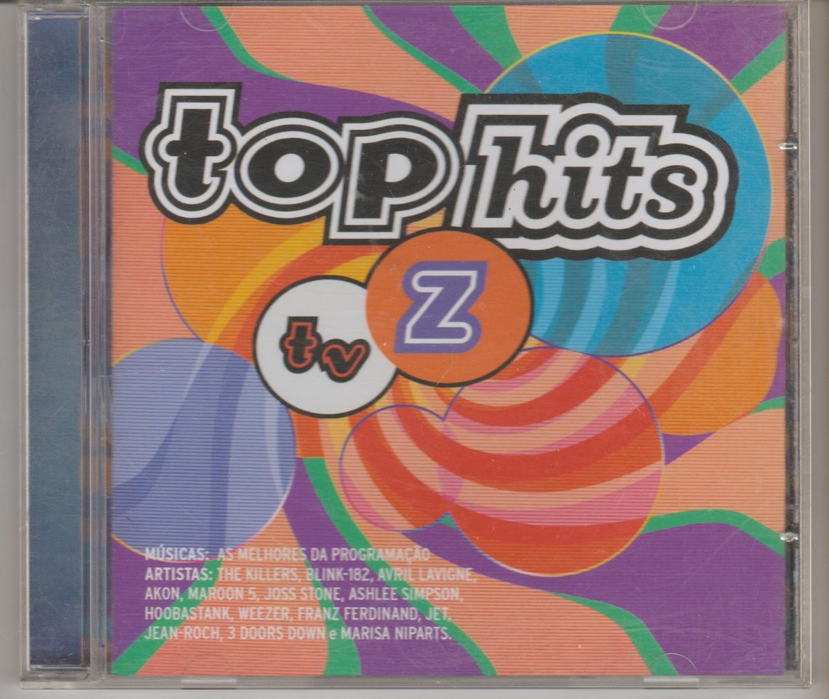Cd Top Hits Tv Z 2005 Coletânea Som Livre, Seminovo Original | Item de ...