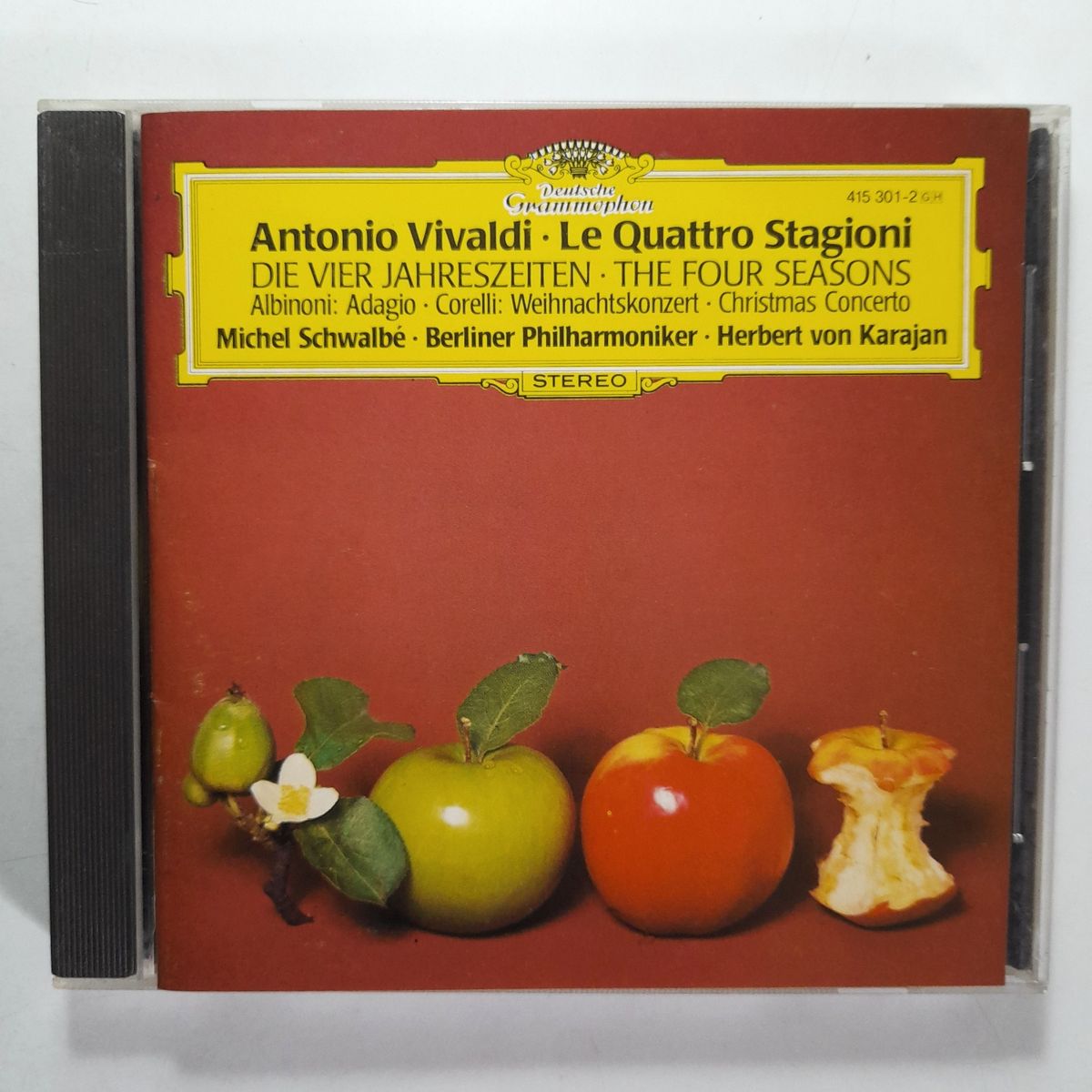 Cd Vivaldi, Le Quattro Stagioni, Von Karajan. Seminovo, Mídia e Encarte ...