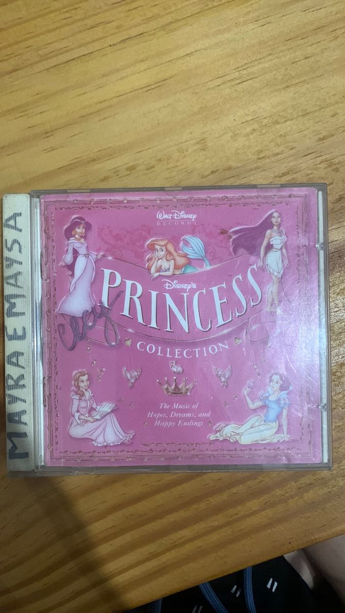 Cd Walt Disney Princess Collection | Item de Música Disney Usado ...