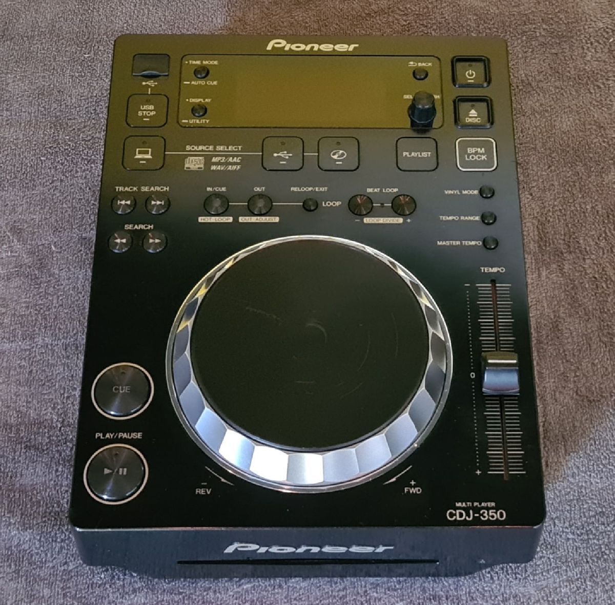 Cdj 350 - Pioneer Dj , 1 Unidade , Usado e Poucas Marcas de Uso . | Item de Música Pioneer Dj ...