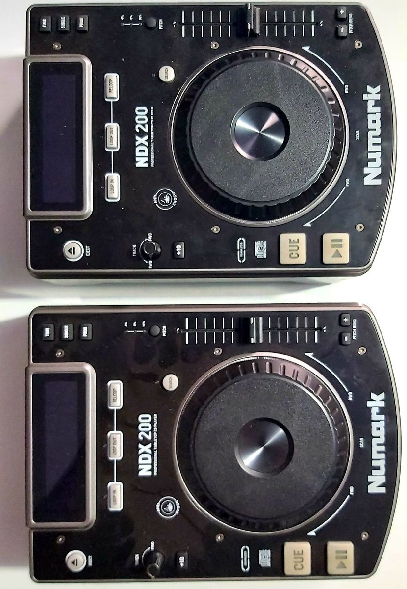 Cdj Numark Ndx 200 (par) Aparelhos com Defeito | Item Info & Eletro ...