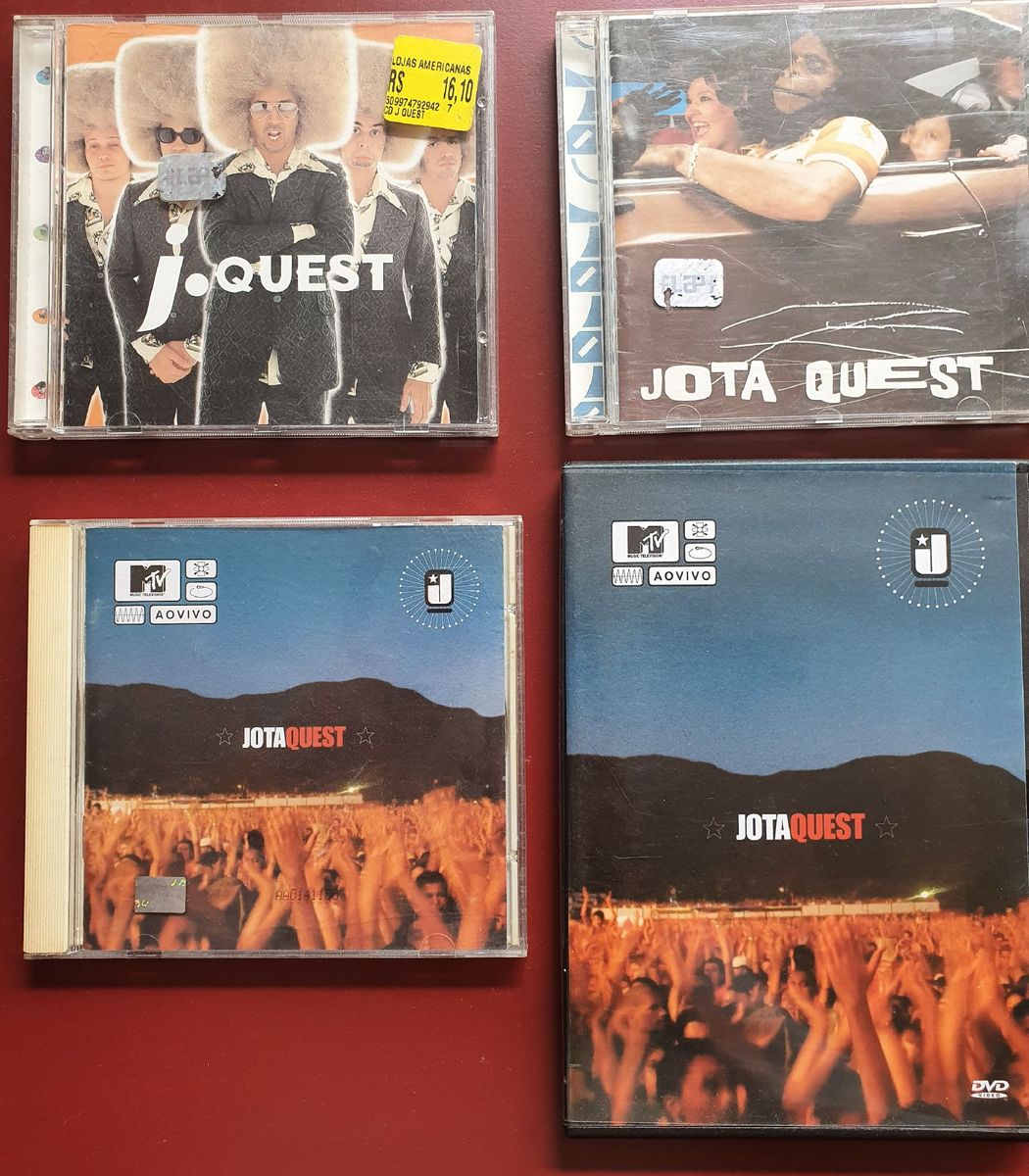Cds e Dvd Jota Quest | Item de Música Dvd E Cds Usado 75410053 | enjoei