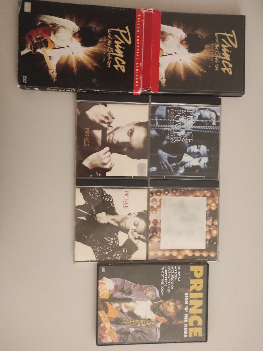 Cds e Dvd - Prince - Cds Coletânea 1 e 2 e Duas Versões de Cds Diamond ...