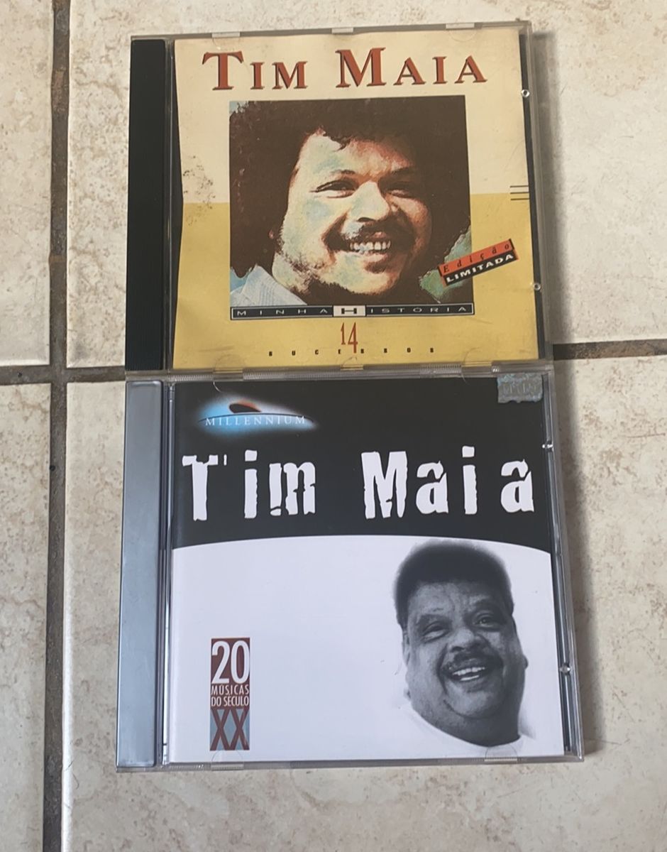 Cds Tim Maia Minha História + Coletânea | Item de Música Usado 65609949 ...