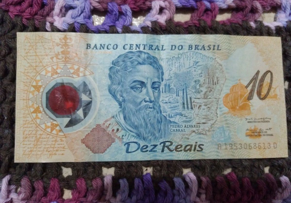 Cédula 10 Reais Polímero | Produto Vintage e Retro Real Usado 83925371 ...