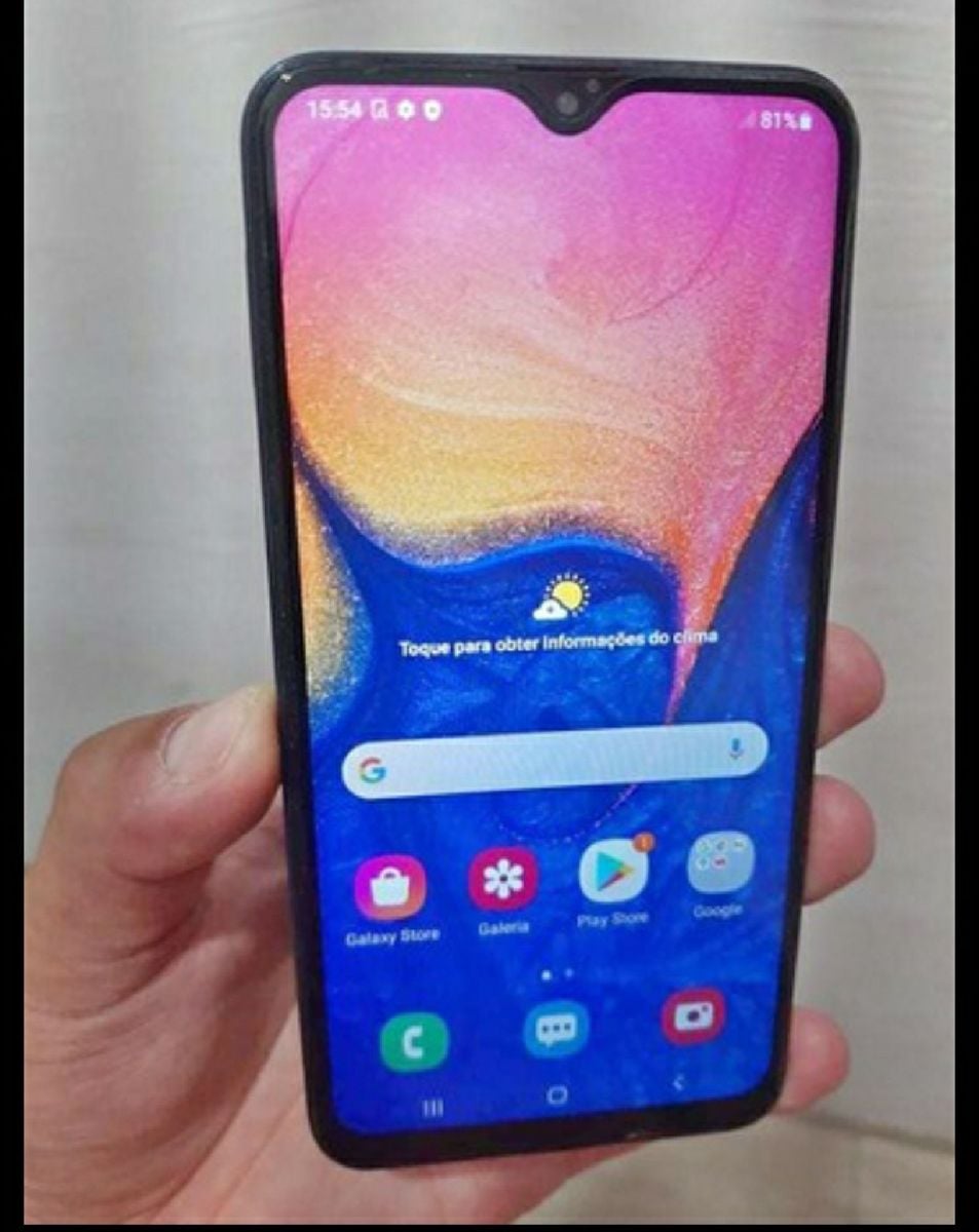 Celular A10 da Samsung | Samsung Galaxy Samsung Usado 69594275 | enjoei