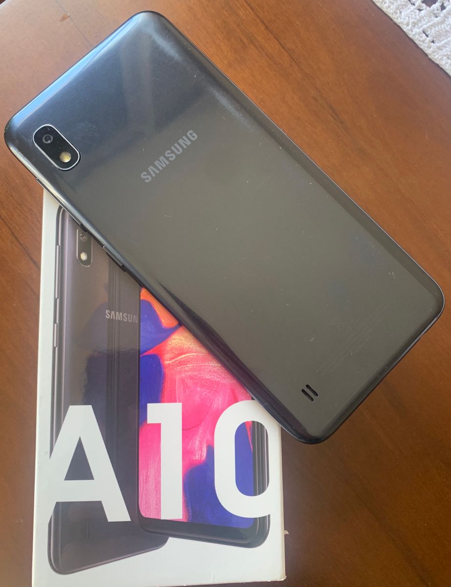 Celular A10 Preto 32gb / 2gb Ram Dual Chip - Perfeito Estado, Pouco Uso ...