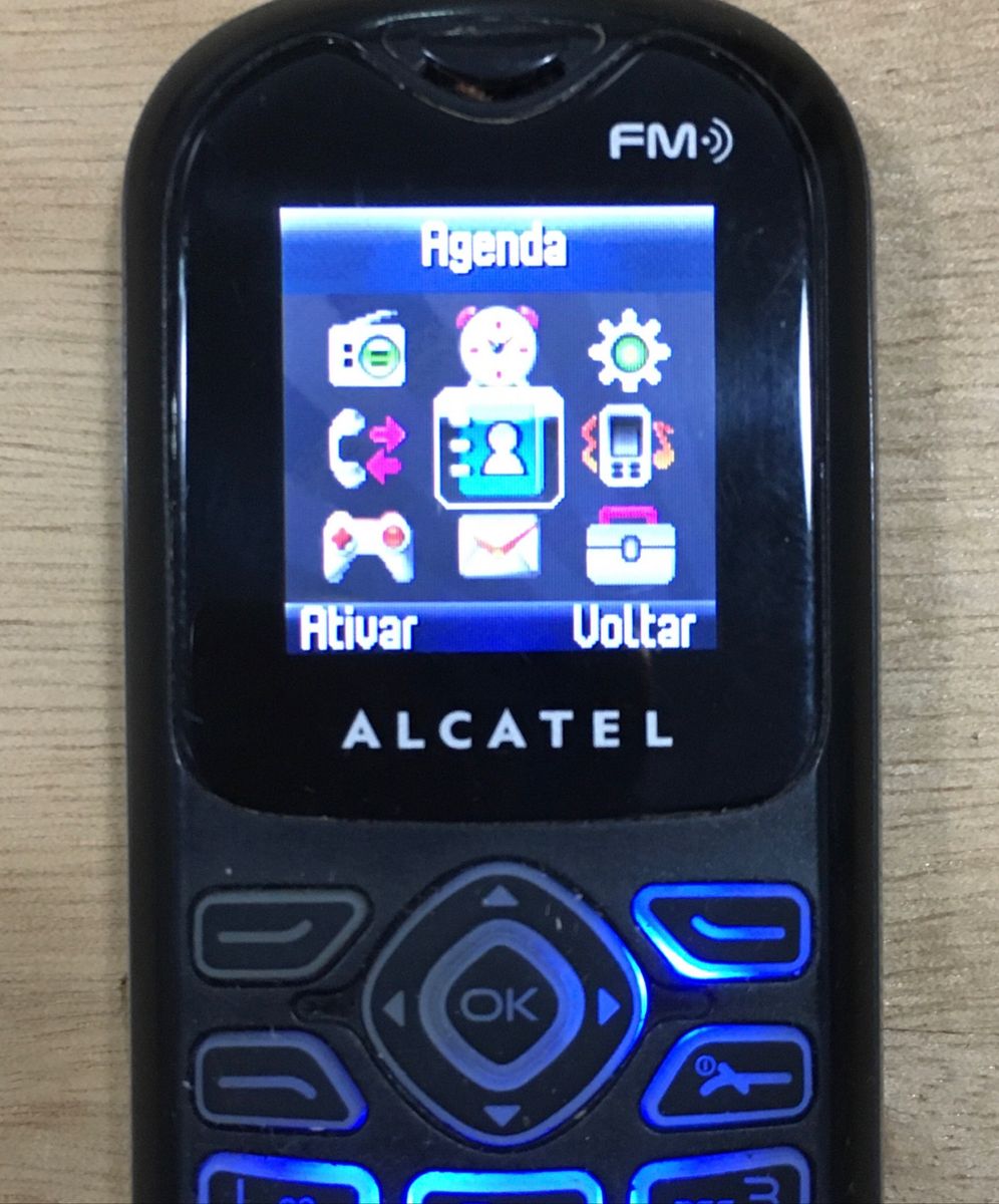 Celular Antigo Alcatel Funcionando Ok | Celular Alcatel Usado 41422584 ...