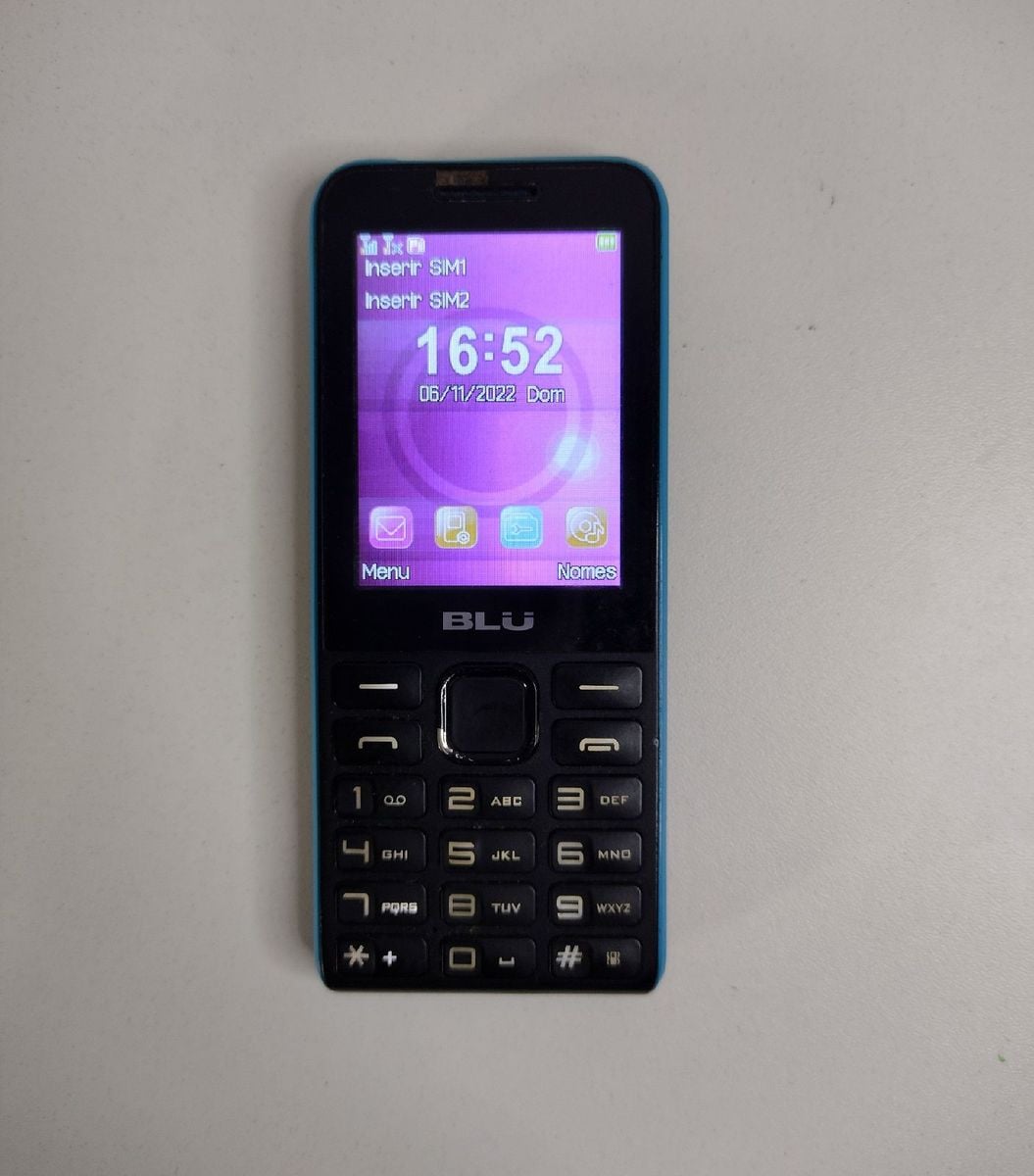 Celular Antigo de Tecla Funcionando | Celular Blu Usado 80064286 | enjoei