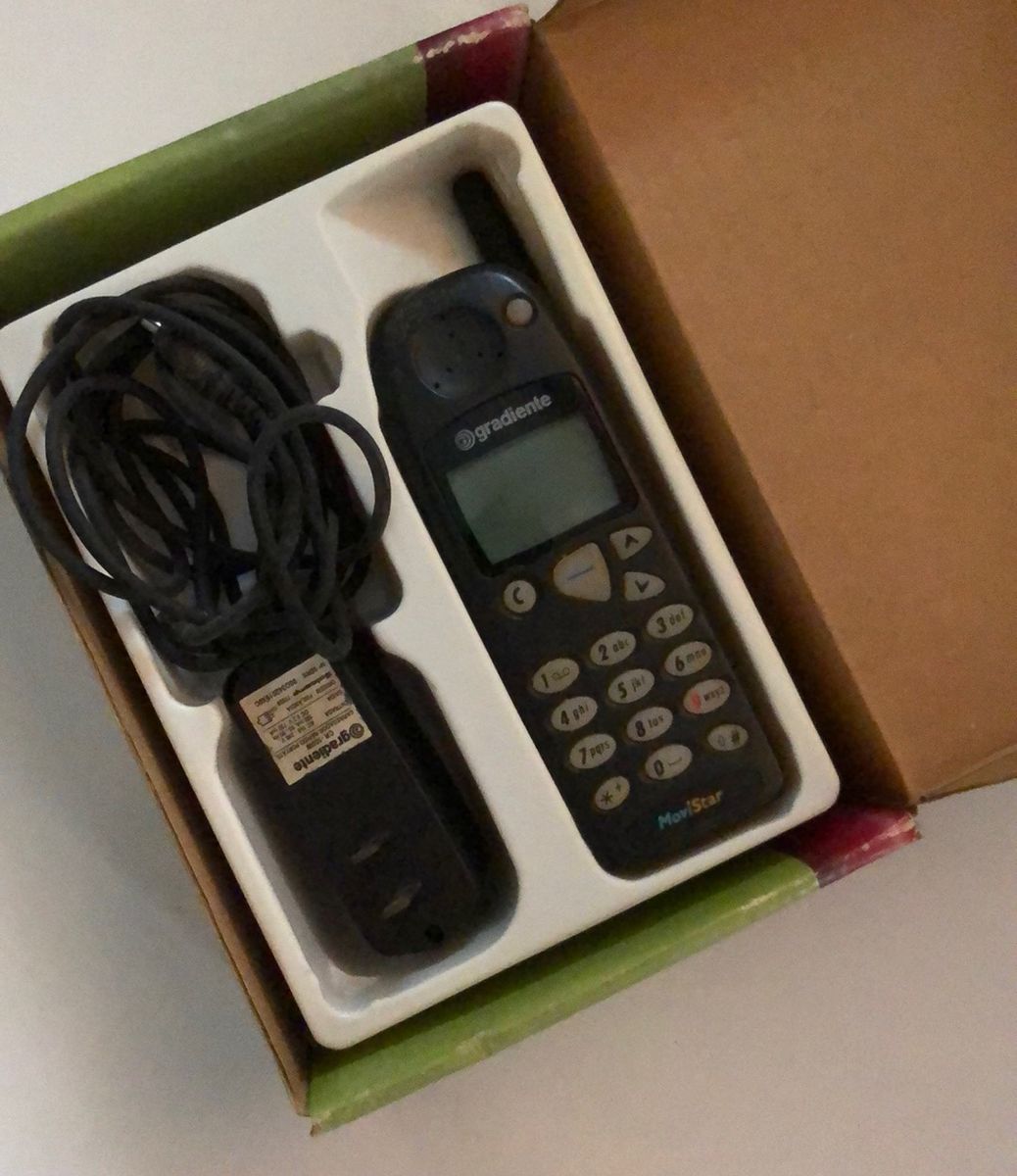 Celular Antigo Gradiente Strike Digital Na Caixa Original | Celular ...