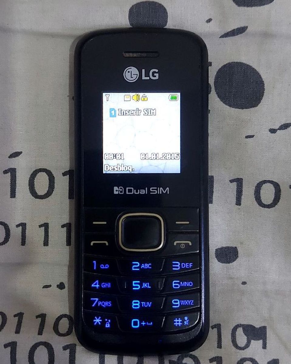 Celular Antigo Lg B-220 Dual Chip | Telefone Fixo Lg Usado 107695420 ...