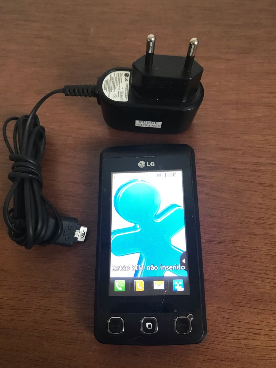Celular Antigo Lg Kp500 Funcionando com Carregador Original | Celular Lg Usado 57024216 | enjoei