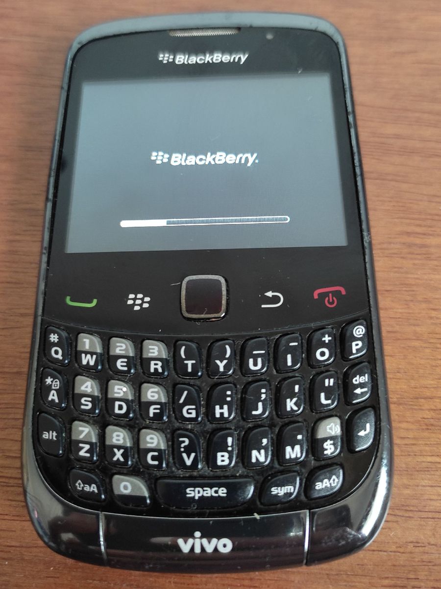 Celular Blackberry Antigo Funcionando | Blackberry Blackberry Usado ...