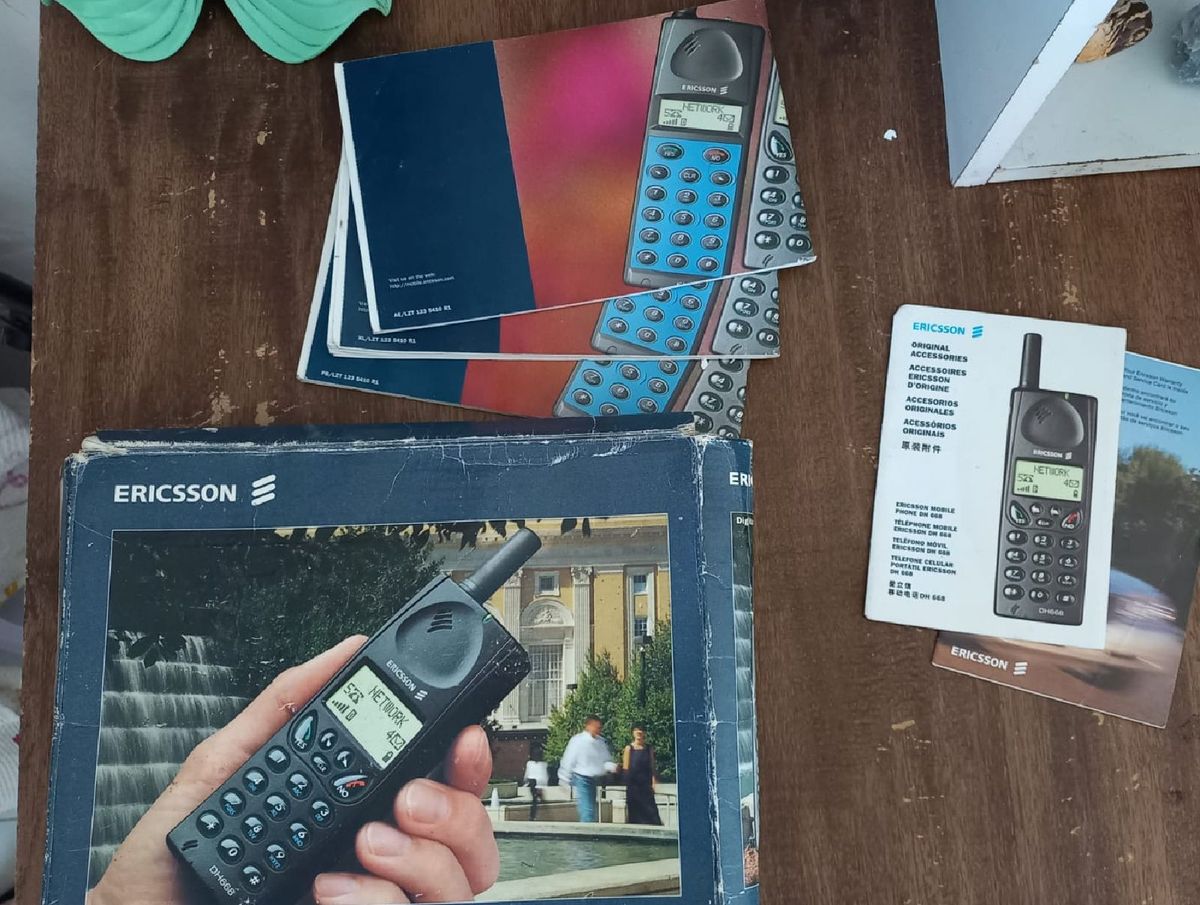 Colecionadores - Celular Ericson Dh 668 | Celular Ericson Usado 69641298 | enjoei