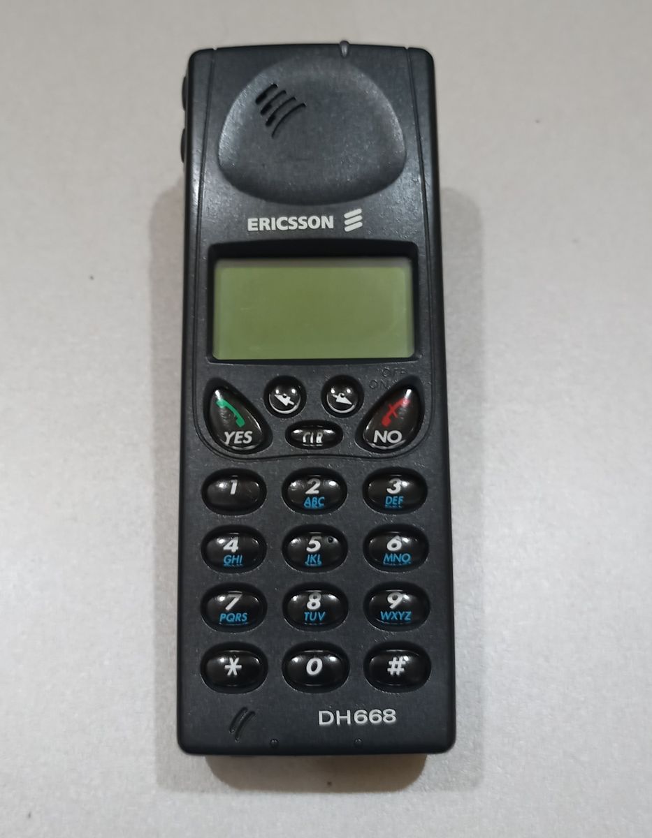 Celular Ericsson Dh668 Antigo Não Funciona (no Estado). | Produto Masculino Ericsson Usado ...