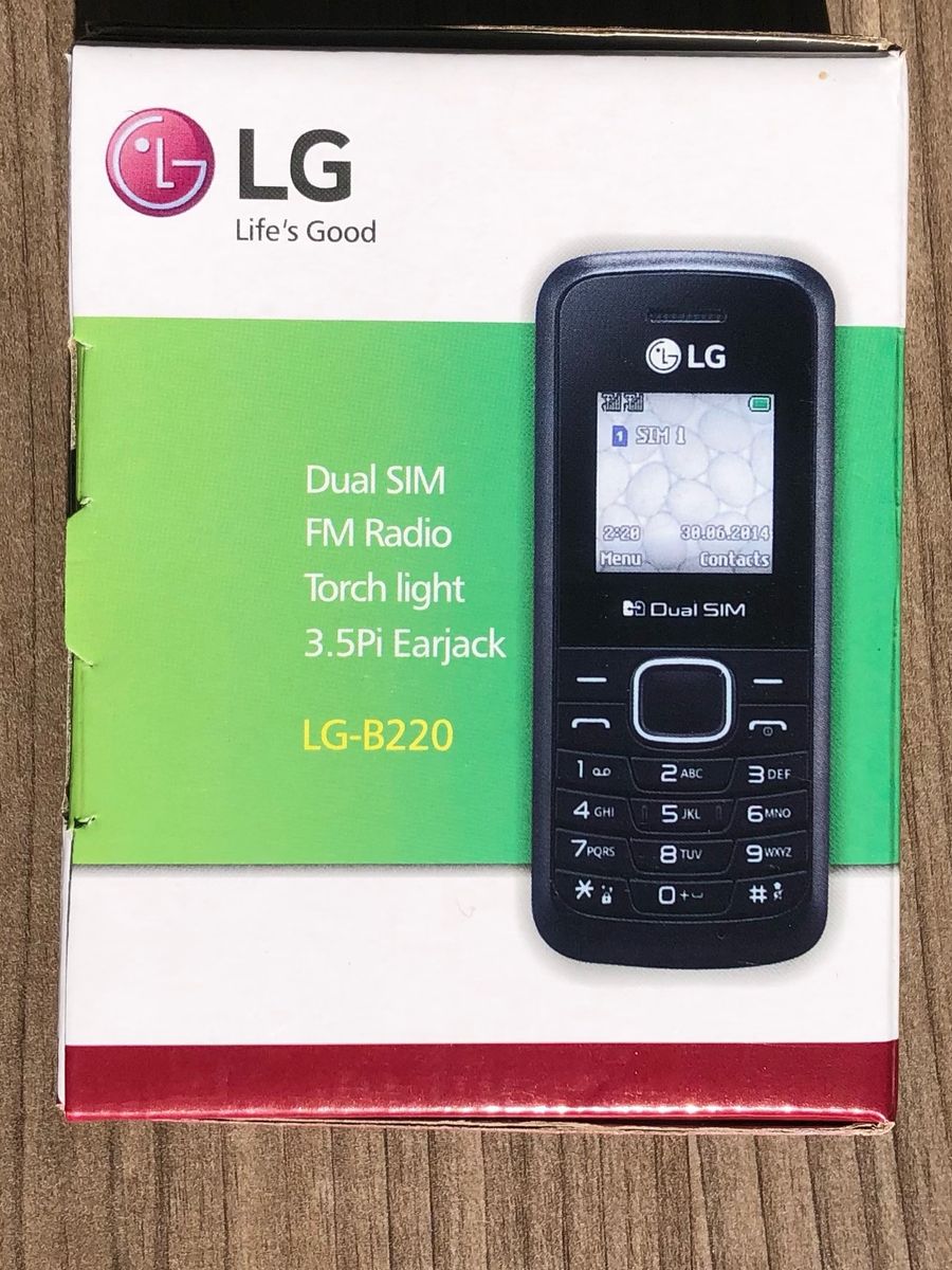 Celular Lg B-220 | Celular Lg Nunca Usado 70251489 | enjoei